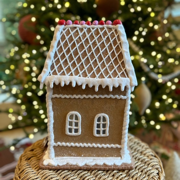 Holiday | Gingerbread House Glitter Glam Village Christmas Holiday ...